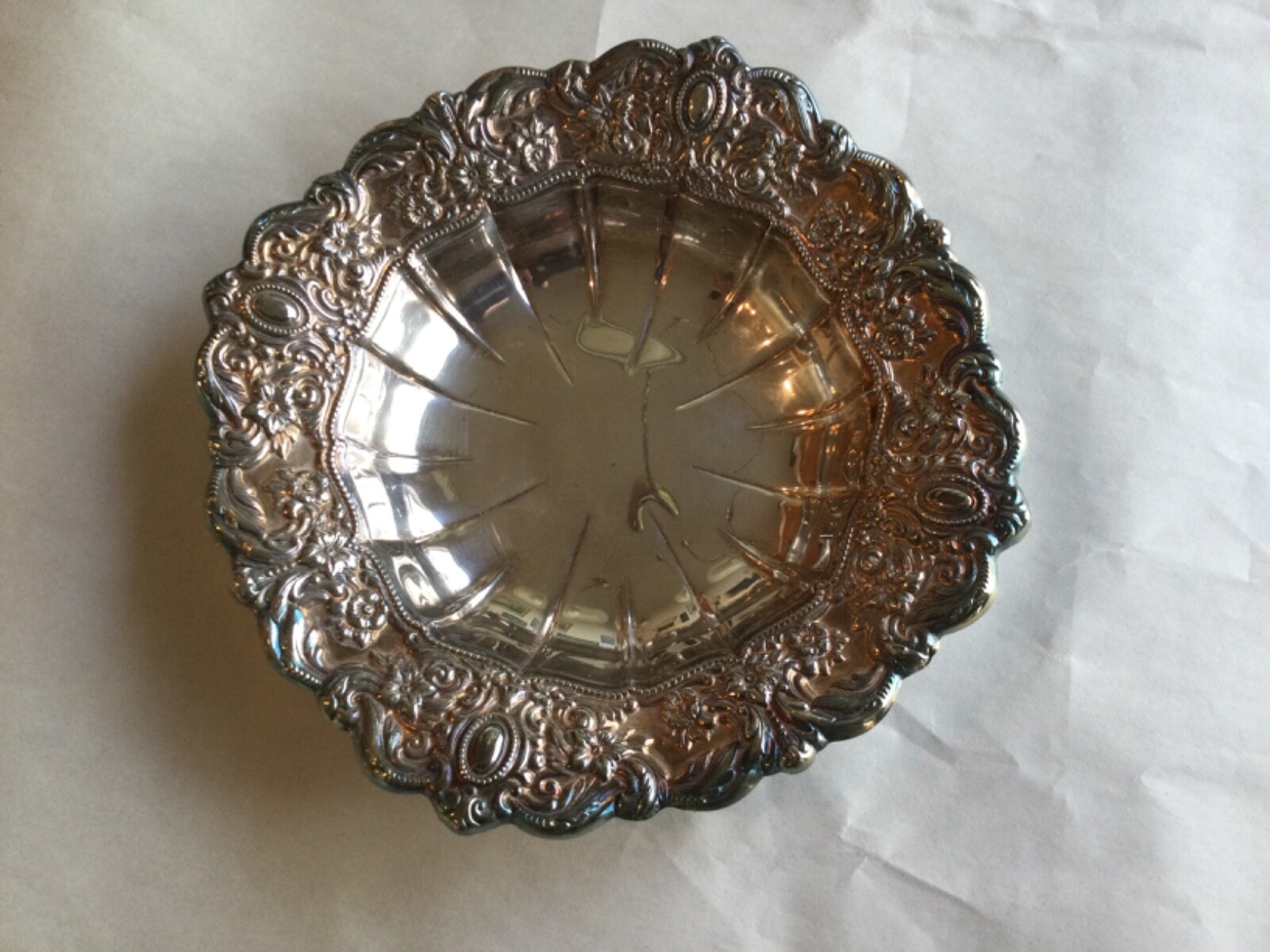 Vintage Genuine Viners Silver Plate 7-3/4” Bowl | eBay