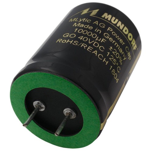 Mundorf MLytic® AG 10000uF 40V 125°C Audio Grade Capacitor Elko 853373 ...