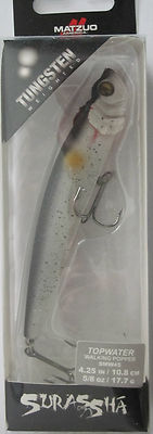 MATZUO SURASSHA Topwater Walking Popper - 4.25" - 5/8 oz. - HD Shad | eBay