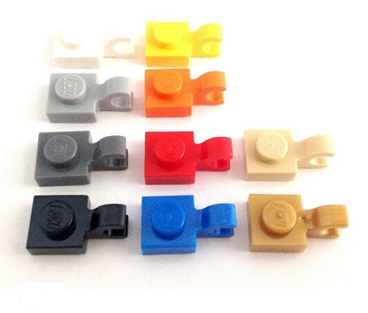 LEGO 61252 Plate Modified 1 x 1 with Open O Clip (Horizontal Grip ...