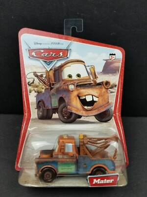 DISNEY PIXAR CARS COLLECTIBLE MATER 2005 2006 WAVE 1 (12 Car Back) Rare ...