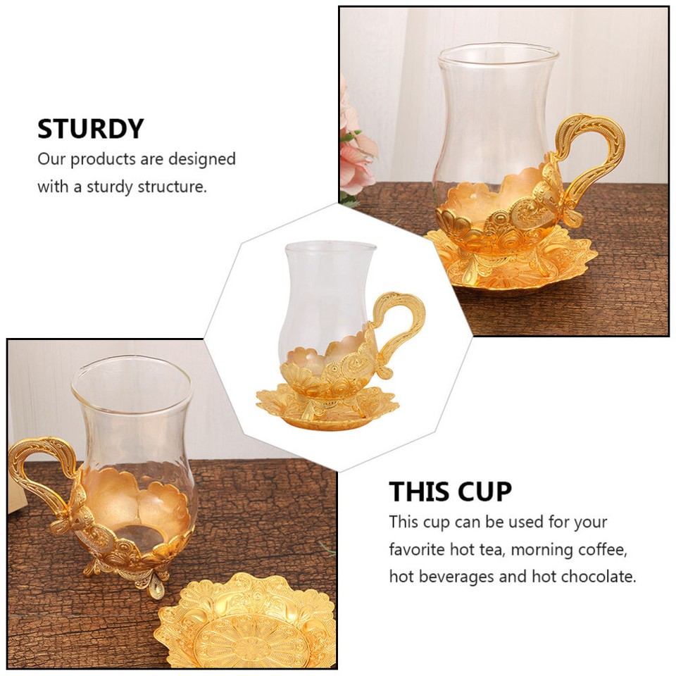 Coffee Bulk Tea Cups and Saucers European Teacup Drink Mug Office ...