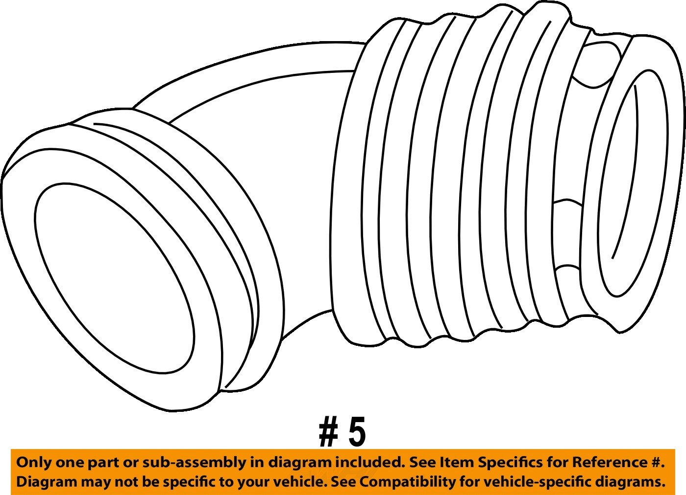 CHRYSLER OEM 04-09 PT Cruiser purificateur d'air admission-tuyau tube ...