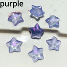 100PCS Resin Glitter Star 22mm for Headdress Accessories DIY Cup Shoes ...