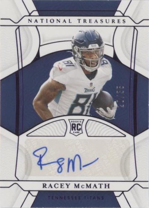 2021 Panini National Treasures - Rookie Signatures Racey McMath #144 ...