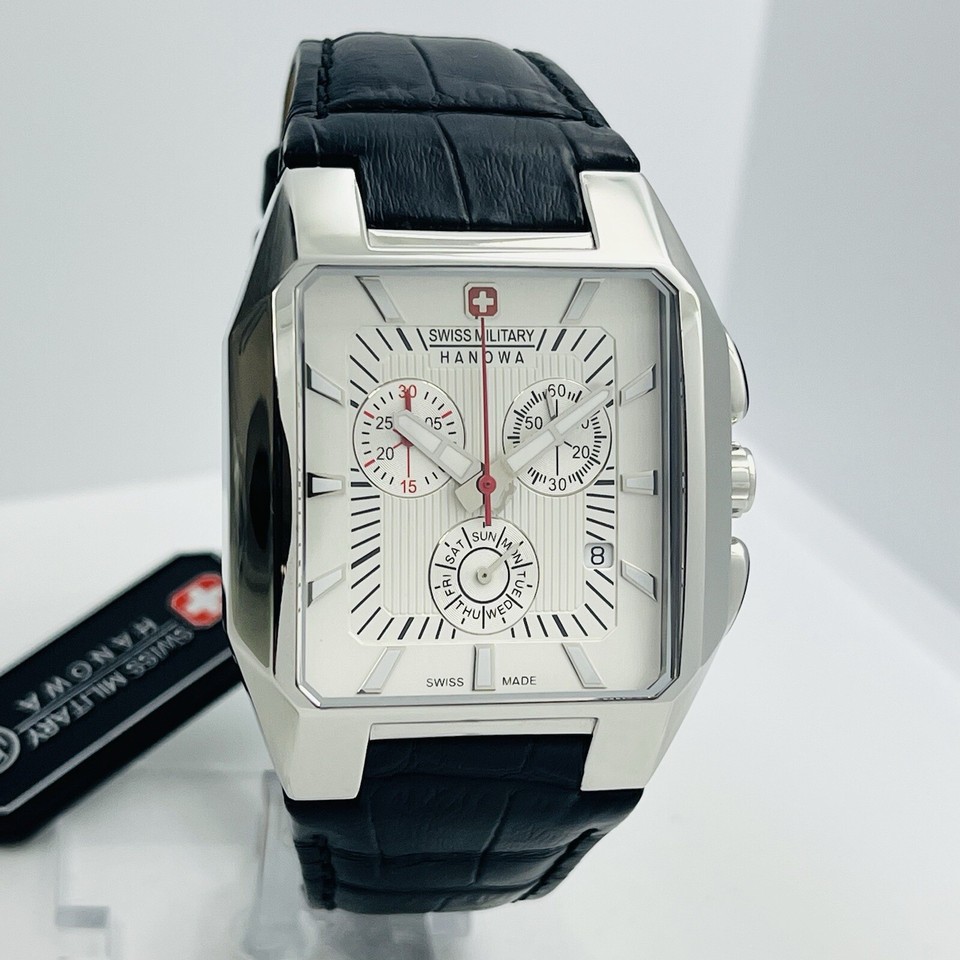 Swiss Army Hanowa Men’s Military Chronograph Sapphire Crystal Swiss ...