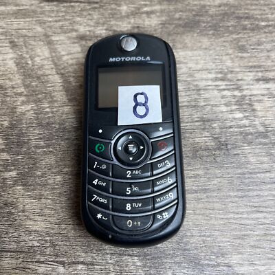 Motorola C139 Black Color Display Single-SIM Composer GSM Cellular ...