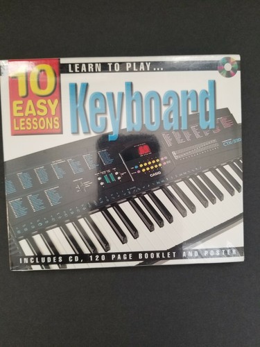 Keyboard Instruction Easy Lessons Compact Disc Booklet Poster NEW | eBay