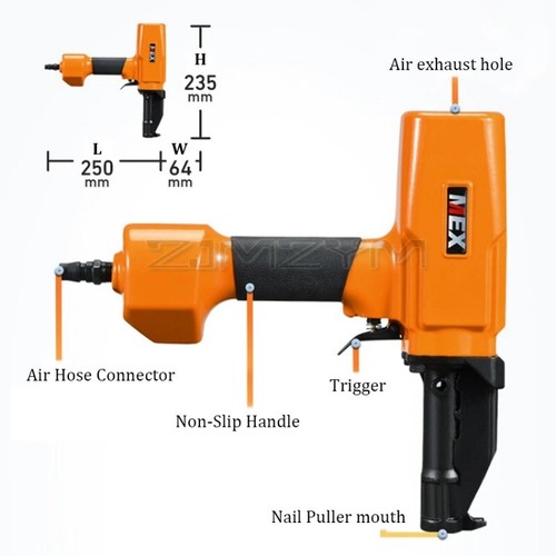 Pneumatic Nail Puller BD70 Nail Gun Back Nail Puller Nail Remover ...
