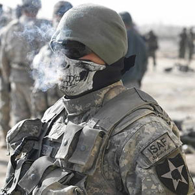 Skull Tubular Mask Bandana Motorcycle Scarf Face Neck Warmer GHOSTS ...