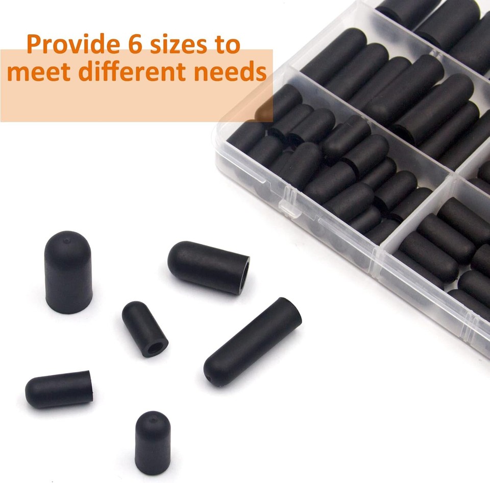 60Pcs Rubber Vacuum Caps Assortment Kit Hose End Caps for Carburetor ...