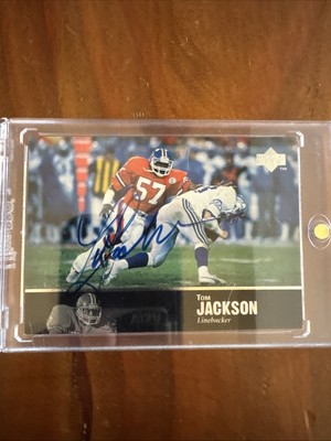 1997 Upper Deck NFL Legends - Autographs Tom Jackson #AL-119 (AU) | eBay
