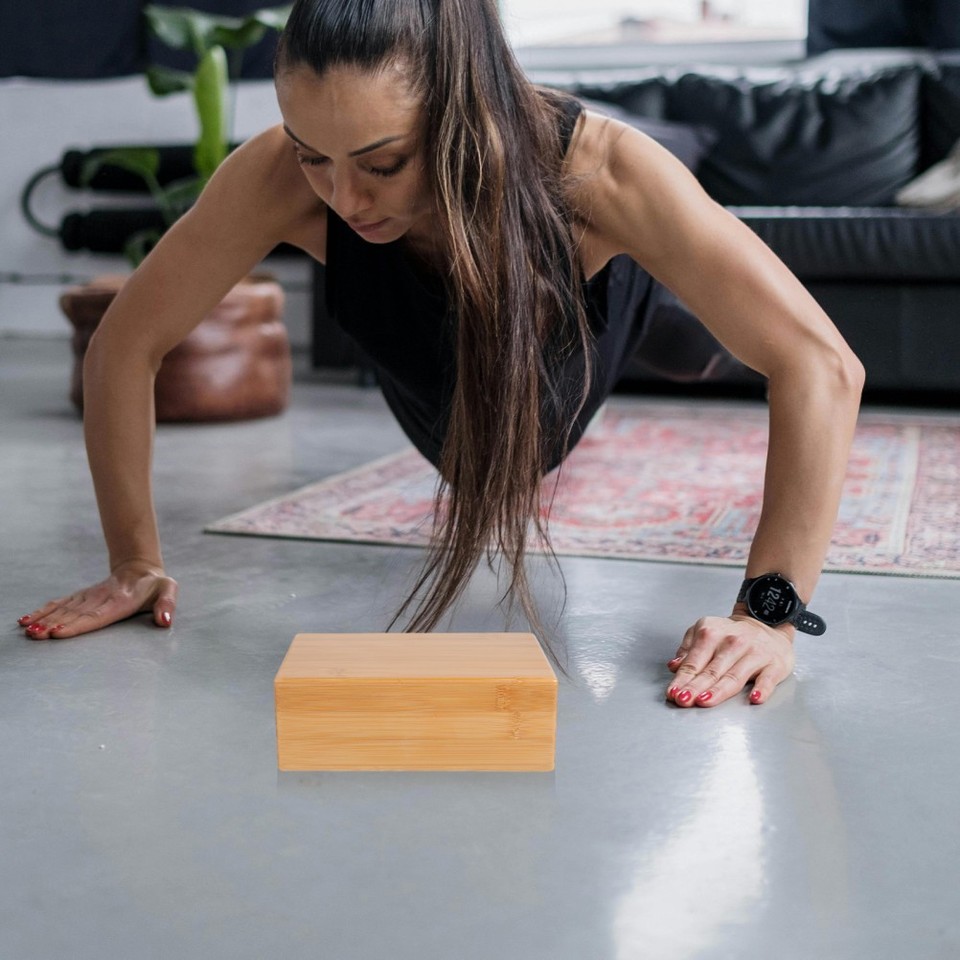 Yoga Practice Blocks Flexibility Yoga Block Yoga Training Block | eBay ...