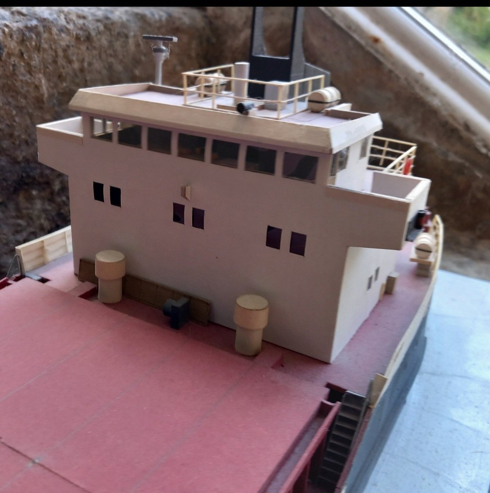 bulk carrier model ( cargo vessel ) ship architects model rare.. 1:100. accurate | eBay UK