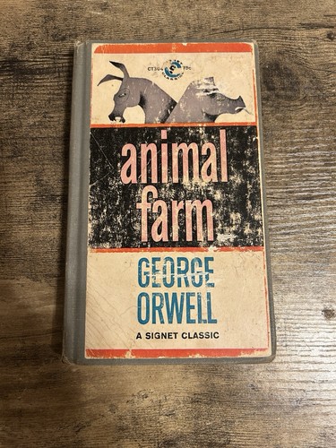 Animal Farm, George Orwell Vintage Hardcover (Library Ed.) 1946 Signet ...