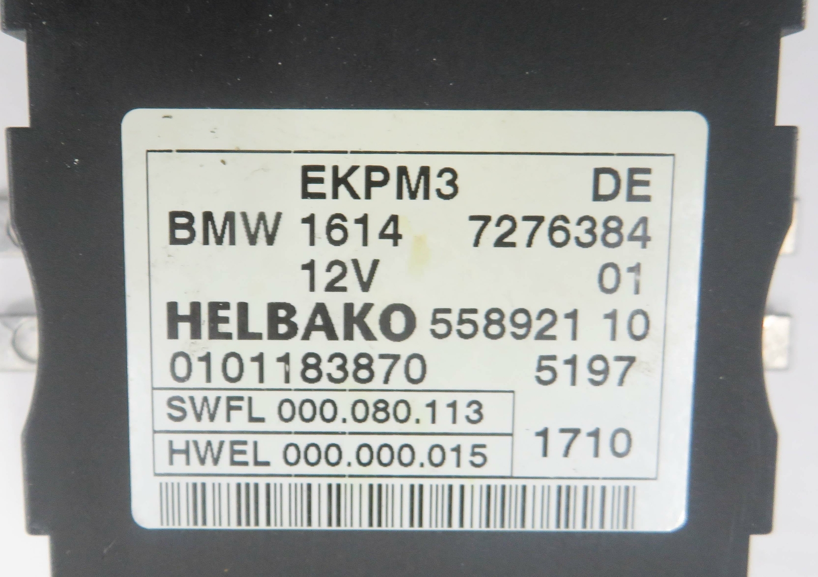 BMW Fuel Gas Pump Control Module Factory Ekpm3 OEM Unit 7276384 for sale online | eBay