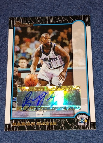 2004-05 Bowman Basketball Baron Davis Remembering Rookies Auto Rare | eBay