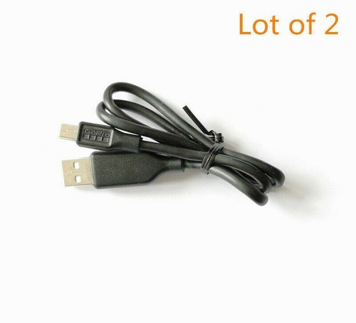 2X 50cm Mini USB Cable USB 2.0 Cable Charger Cord for GoPro Hero 3 ...