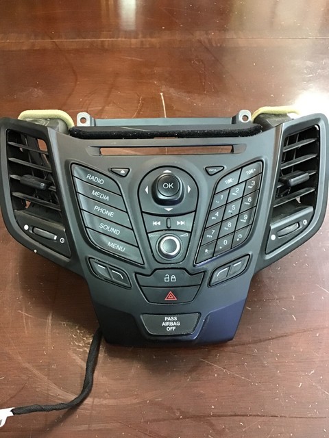 2015 Ford Fiesta Radio Climate Temp Heater AC Control Panel OEM for ...