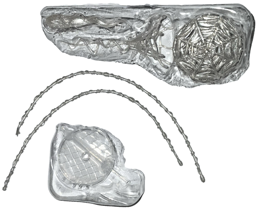 Marvel Legends Maximum Spiderman WEB EFFECTS Shield Strands Stand FX 6 ...