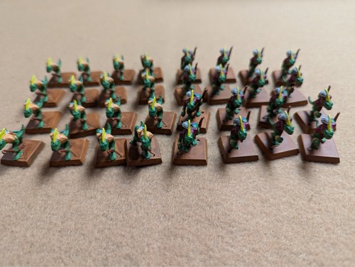 Games Workshop Warhammer Fantasy Lizardmen Skinks - 32 Plastic - OOP ...