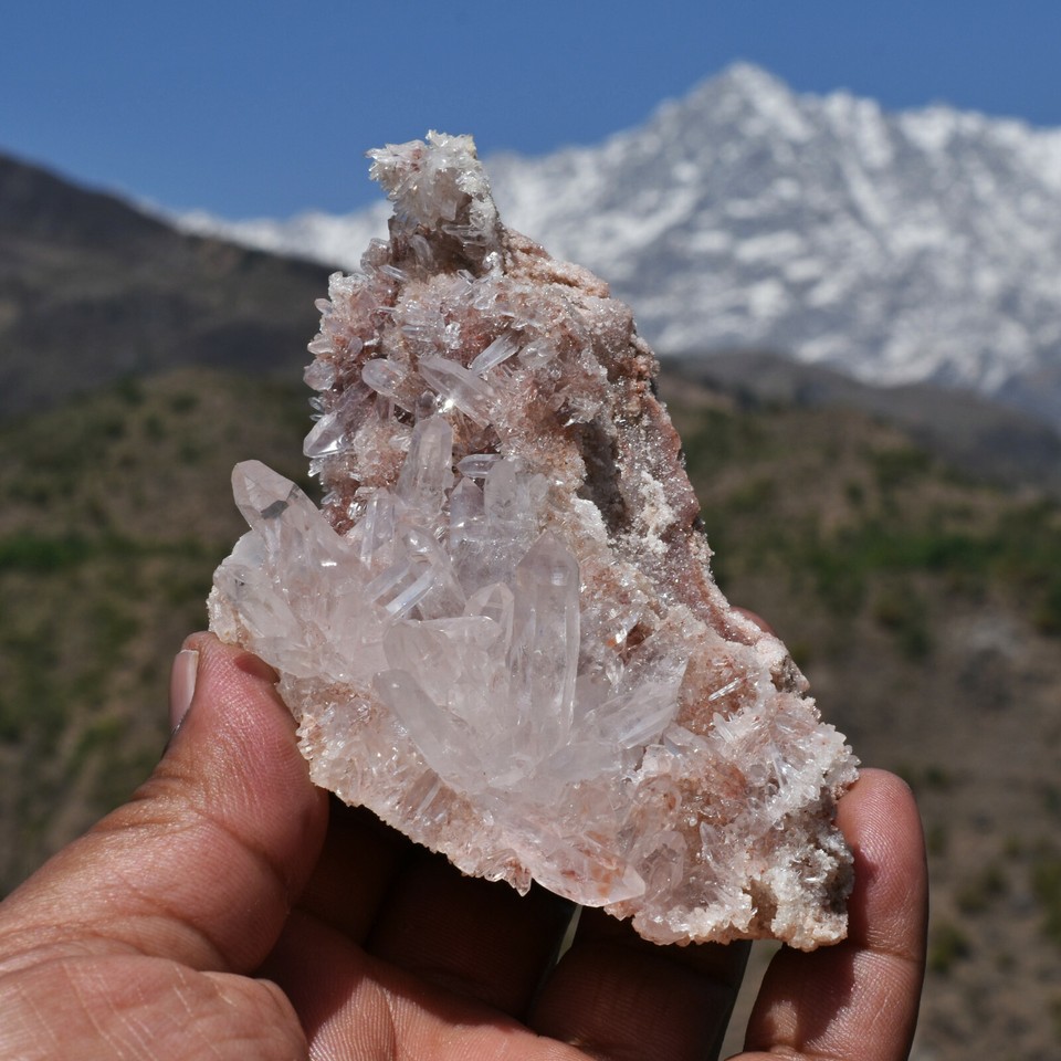 HIMALAYAN Lemurian Seed NIRVANA ICE AGNITITE ABUNDANCE QUARTZ crystal ...