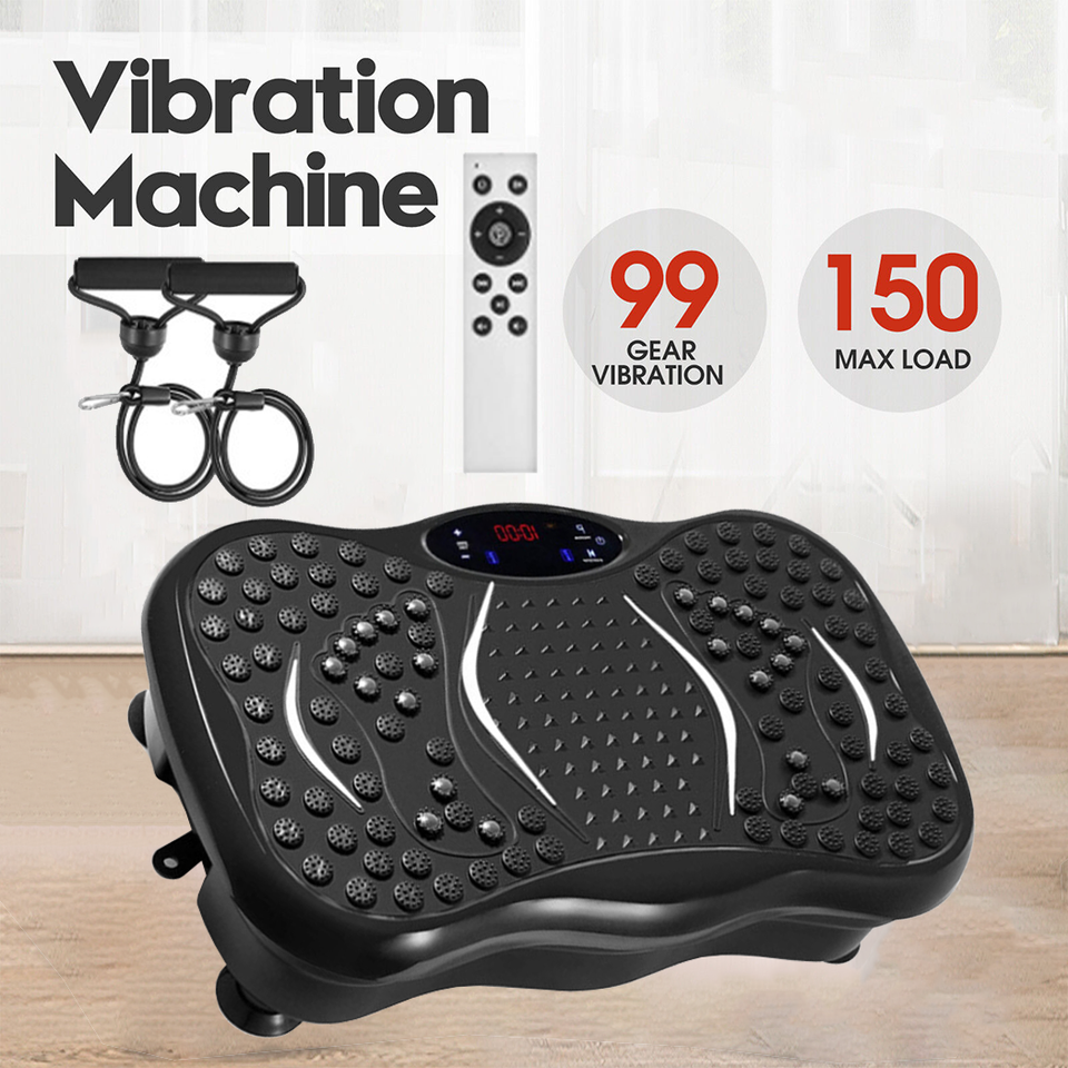 Pink Vibration Machine Platform - Exercise Vibrating Plate - Whole Body ...