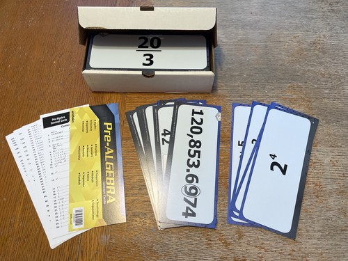 Abeka Pre-Algebra Concept Cards 2020 | eBay