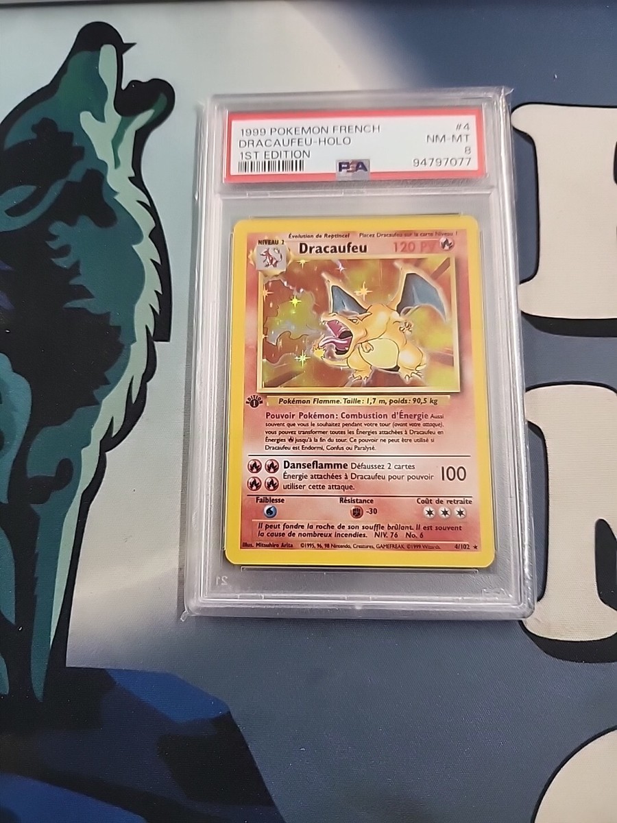 1st Edition Dracaufeu French Charizard 4 102 Pokemon Card