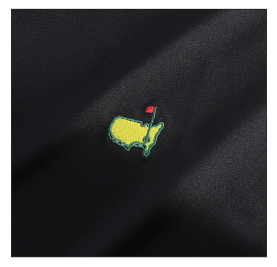 2025 MASTERS Men's Performance Tech Golf Polo Shirt Black ANGC NEW | eBay