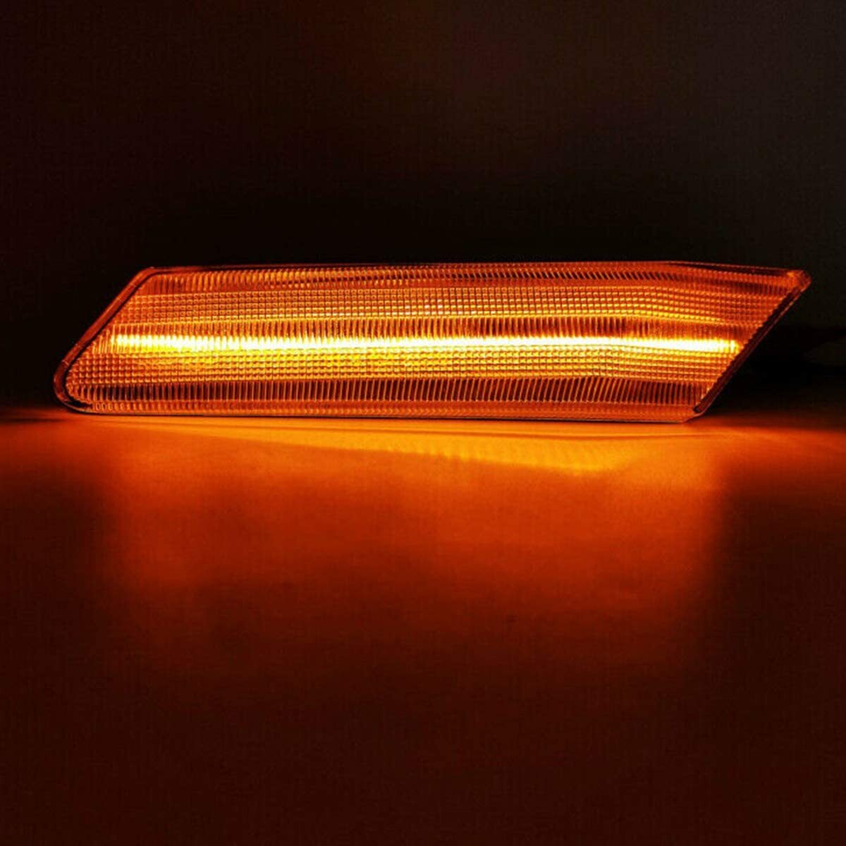 Clear Sequential LED Side Marker Light for 05-12 Porsche 997 Cayman ...