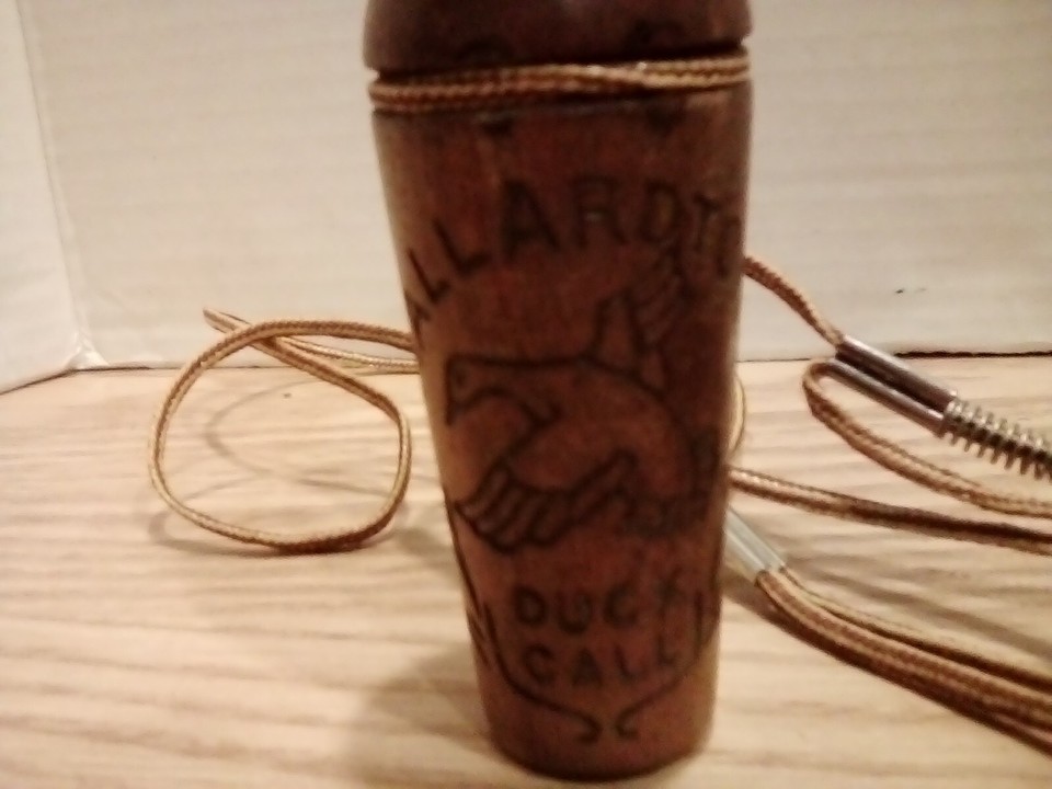 Mallardtone Duck Call Wood Carved Engraved Duck | eBay