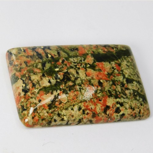 36 Ct Natural Jasper Emerald Shape Multi-color Certified Loose Gemstone ...