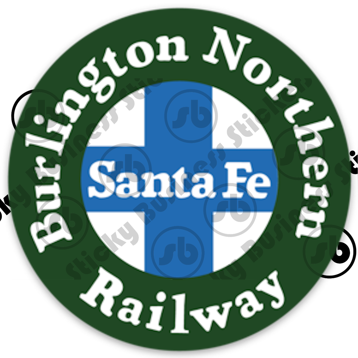 Burlington Northern Railroad Decals