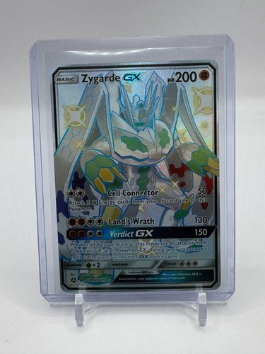 Pokemon Card - Zygarde GX Hidden Fates SV65/SV94 Shiny Holo Rare | eBay