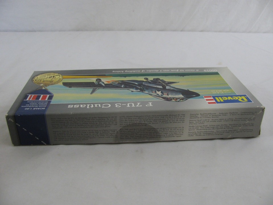 2010 Revell Classics 1/60 Vought F7U-3 Cutlass Model Airplane Kit ...