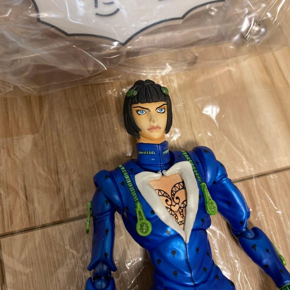 Jojo's Bizarre Adventure Bruno Bucciarati Figure SUPER ACTION STATUE | eBay