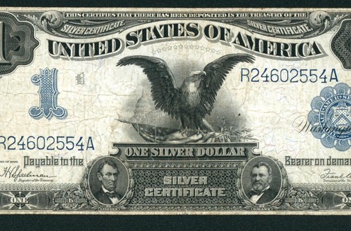 $1 1899 (( BLACK EAGLE )) Silver Certificate PAPER CURRENCY AUCTIONS | eBay