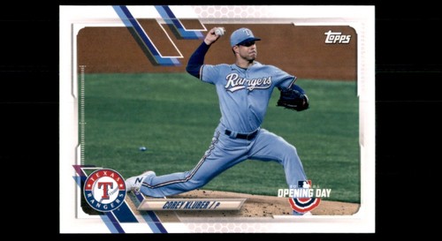Corey Kluber 2021 Topps Opening Day #70 Texas Rangers TW33780 Baseball ...