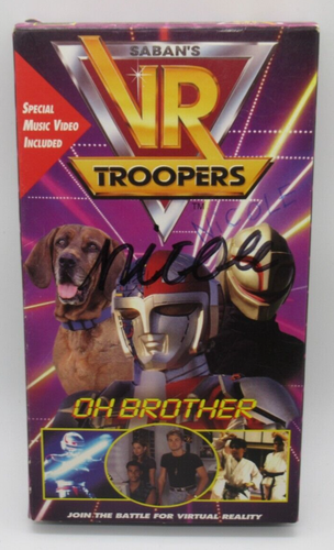 SABAN'S VR TROOPERS: OH BROTHER VHS VIDEO, JEB THE DOG RYAN STEELE ...