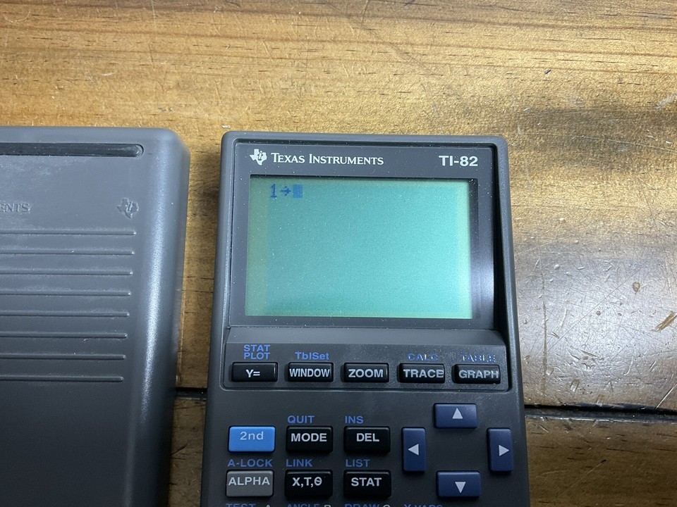 Texas Instruments TI-82 Scientific Graphing Calculator with Cover ...