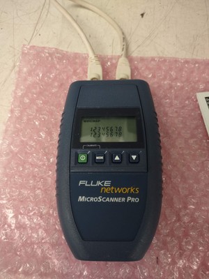 Fluke Blackbox Microscanner Pro Cable Tester | eBay