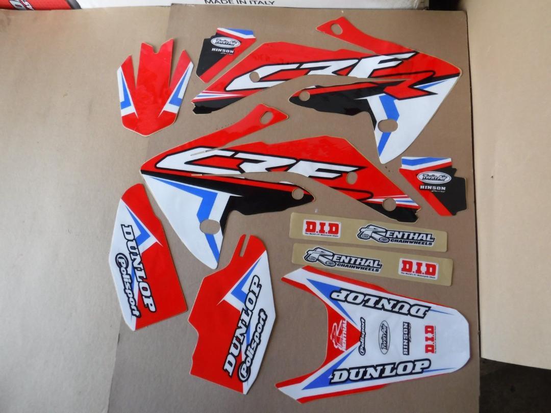 FLU DESIGNS PTS4 GRAPHICS TEAM HONDA CRF150R CRF150RB LIQUID COOLED ...