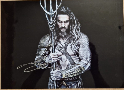 Jason Momoa - Aquaman - Hand Signed Autograph Photo 12x8 - COA | eBay.de