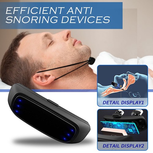 Smart Anti Snoring Device,Effective Sleep Snoring Stop Throat Muscle ...