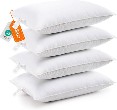 King Size Pillows - down Alternative Pillows, Soft & Fluffy Bed Pillows ...