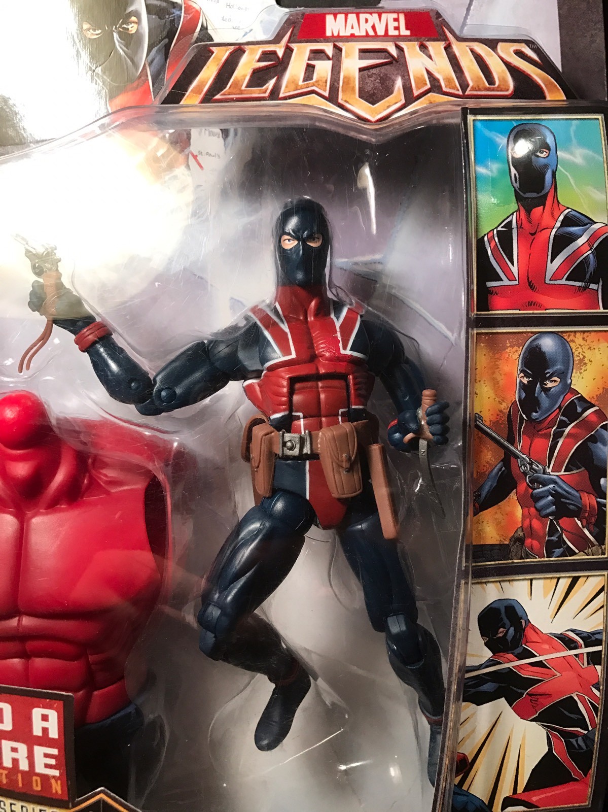 MARVEL LEGENDS UNION JACK TARGET EXCLUSIVE RED HULK LOOK!!!! | eBay