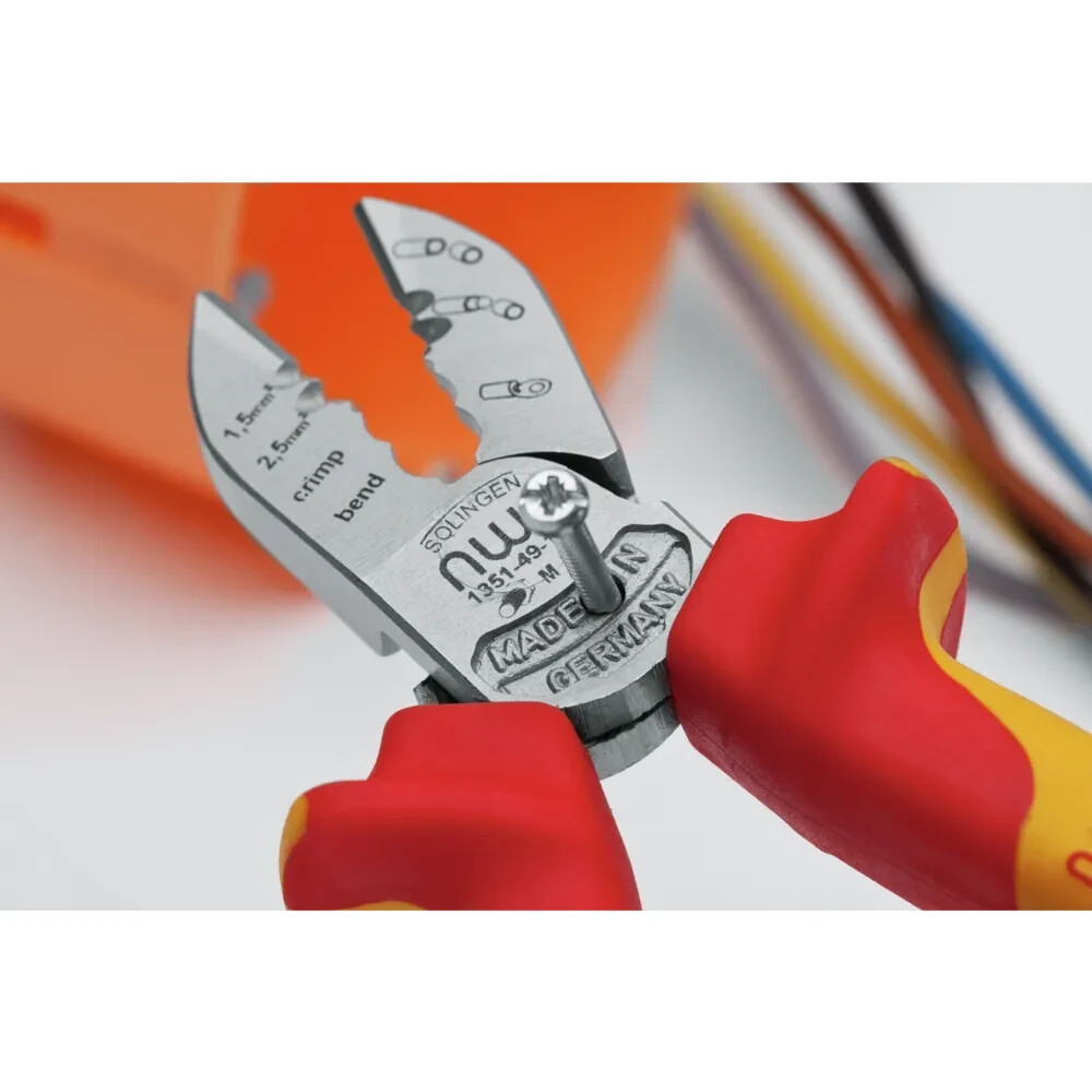 NWS 6 in 1 VDE 1000v Side Cutter Wire Cable Stripper, Crimper Screw ...