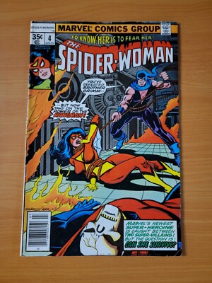 Spider-Woman #4 Variante Newsstand ~ FINE FN ~ 1978 Marvel Comics | eBay
