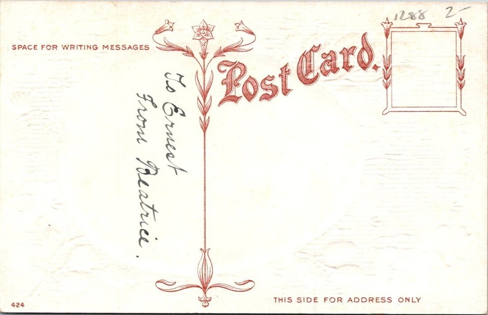 Easter Rooster Chicken Hen Chicks Pussy Willow Gold Embossed c1910 ...